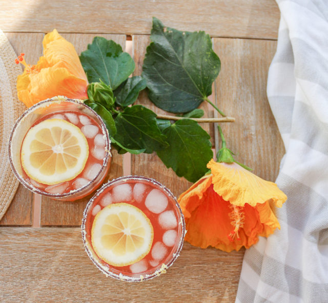 Perfect Poolside Cocktail: Pretty + Pink Paloma - 1111 Light Lane